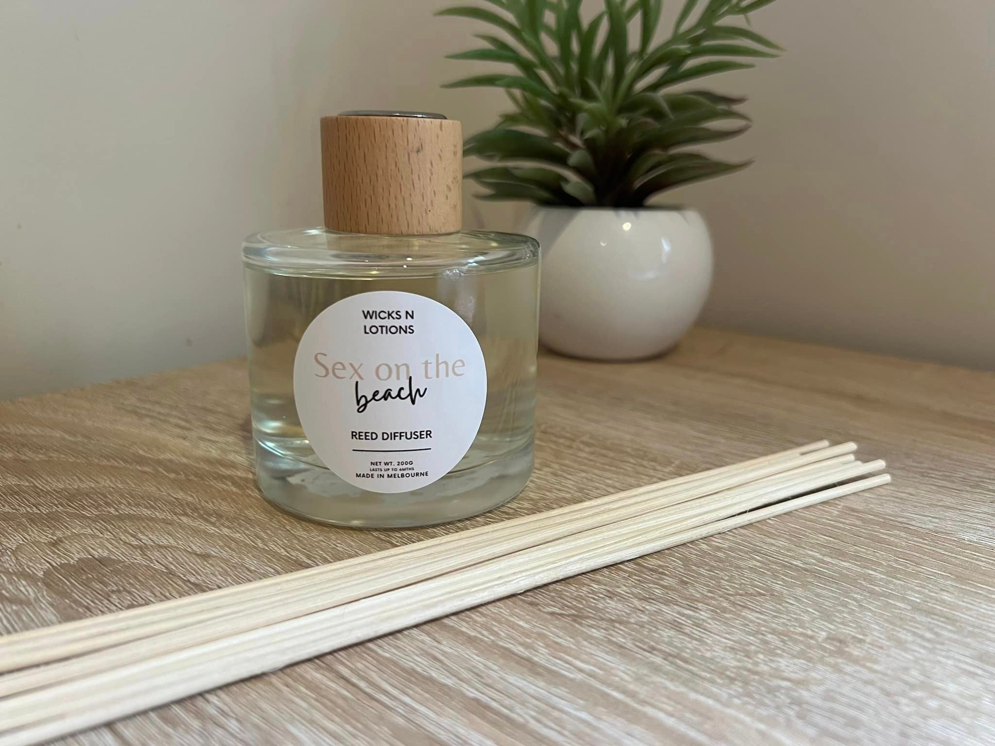 Sex On The Beach Reed Diffuser Wicks N Lotions