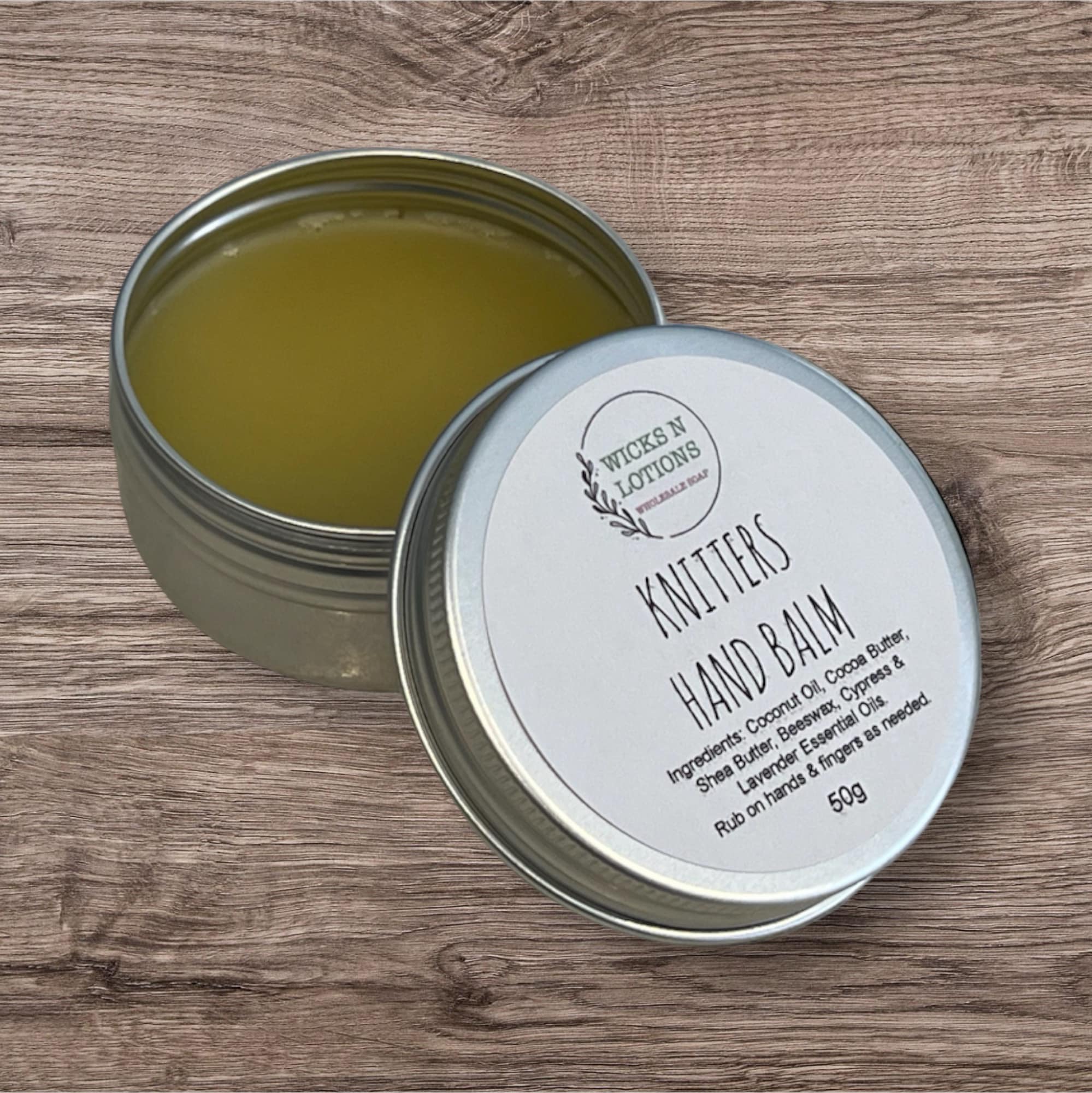Knitters Hand Balm – Wicks 'n Lotions