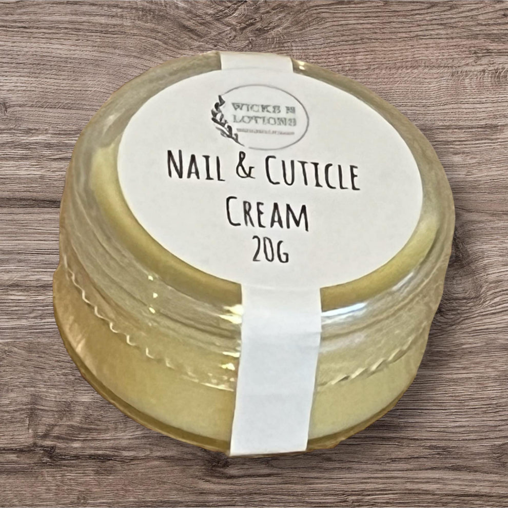 Nail & Cuticle Vegan Cream – Wicks 'n Lotions